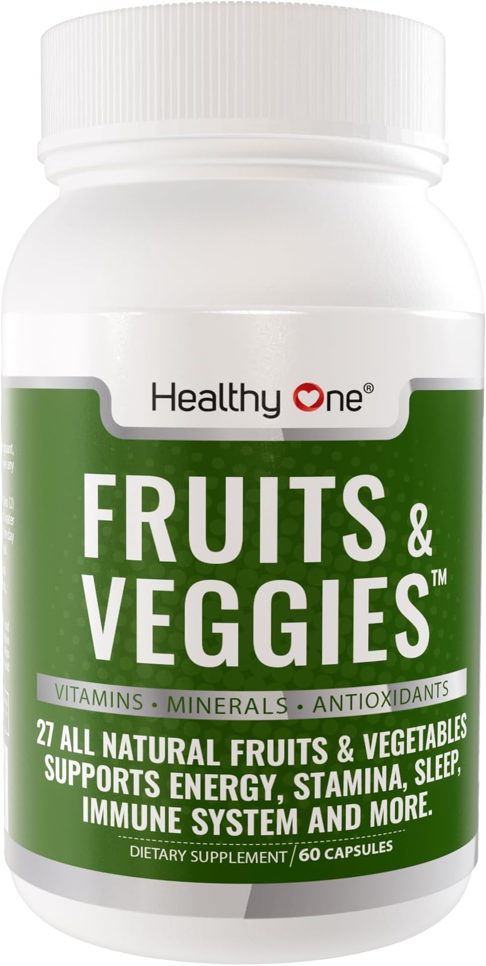 Amazon.com: Healthy One Fruit and Veggies Supplement - 27 Superfood ...