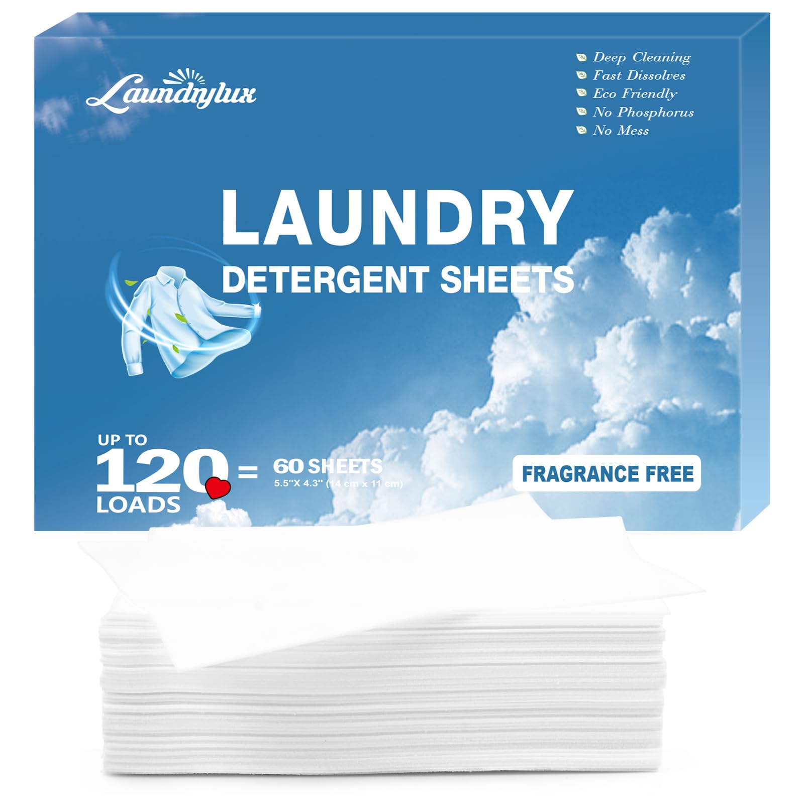 Amazon.com: Laundry Detergent Sheets, Eco-Friendly & Hypoallergenic ...