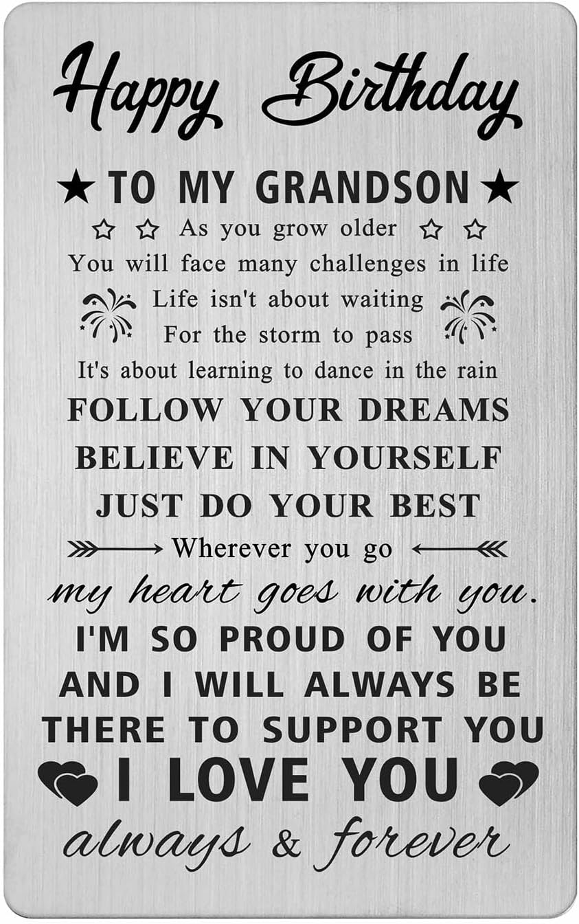 Grandson Birthday Cards - Great Grandson Birthday Gifts : Amazon.co.uk ...
