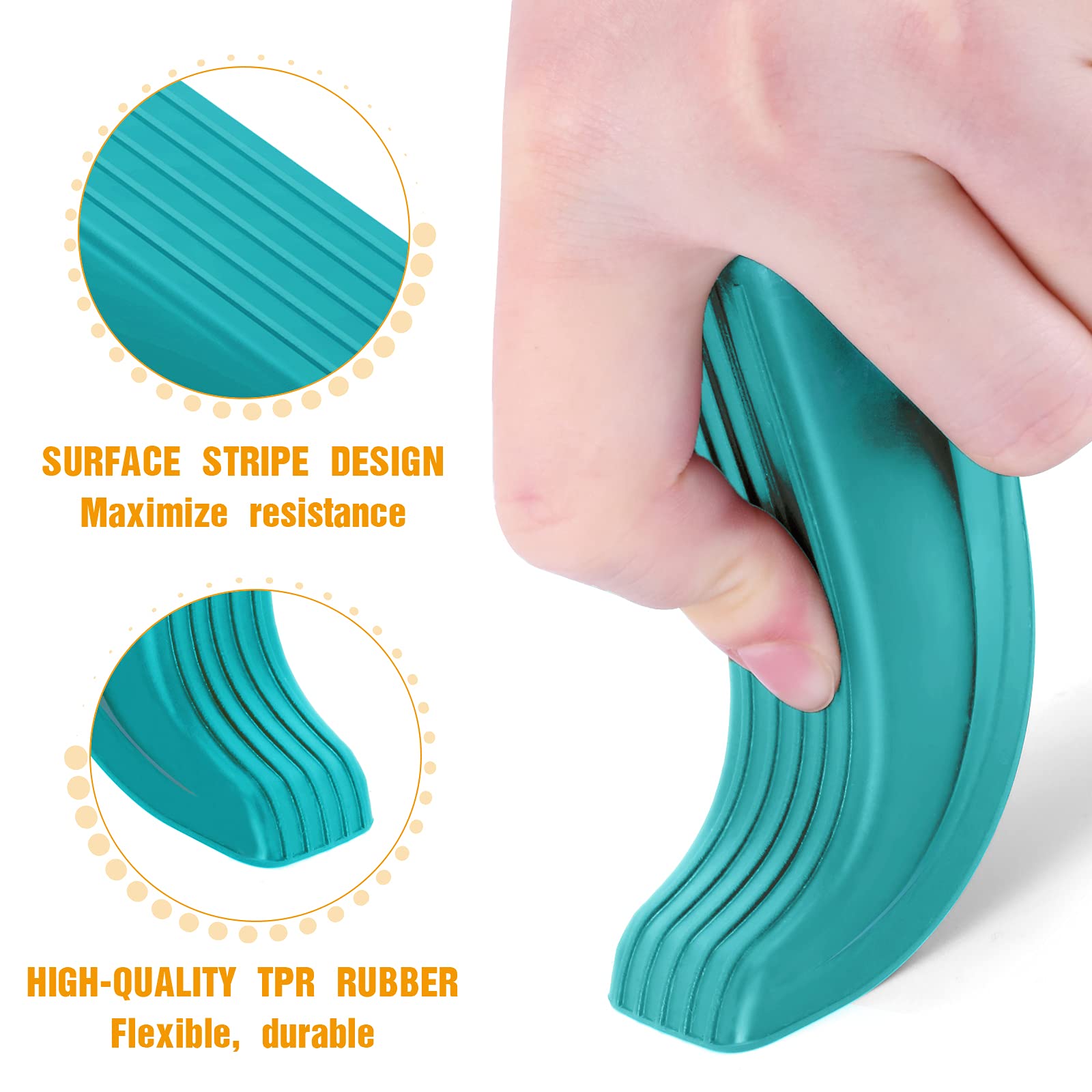 Snapklik.com : Crosize Door Stoppers For Floor Rubber Door Stop Wedge ...