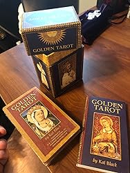 Golden Tarot Deck: Black, Kat: 9781572814349: Amazon.com: Books