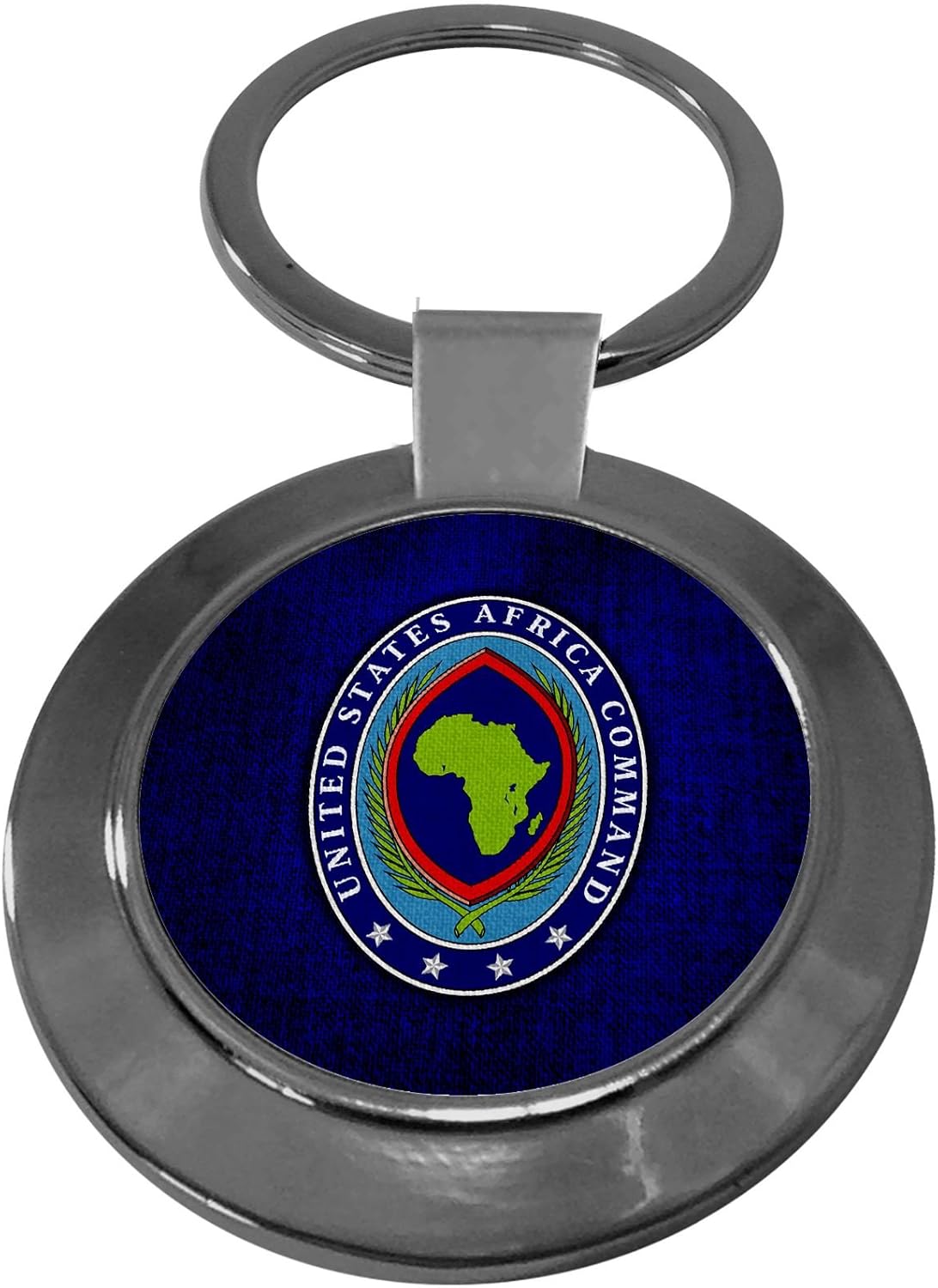 ExpressItBest Premium Key Ring with U.S. Africa Command (AFRICOM ...