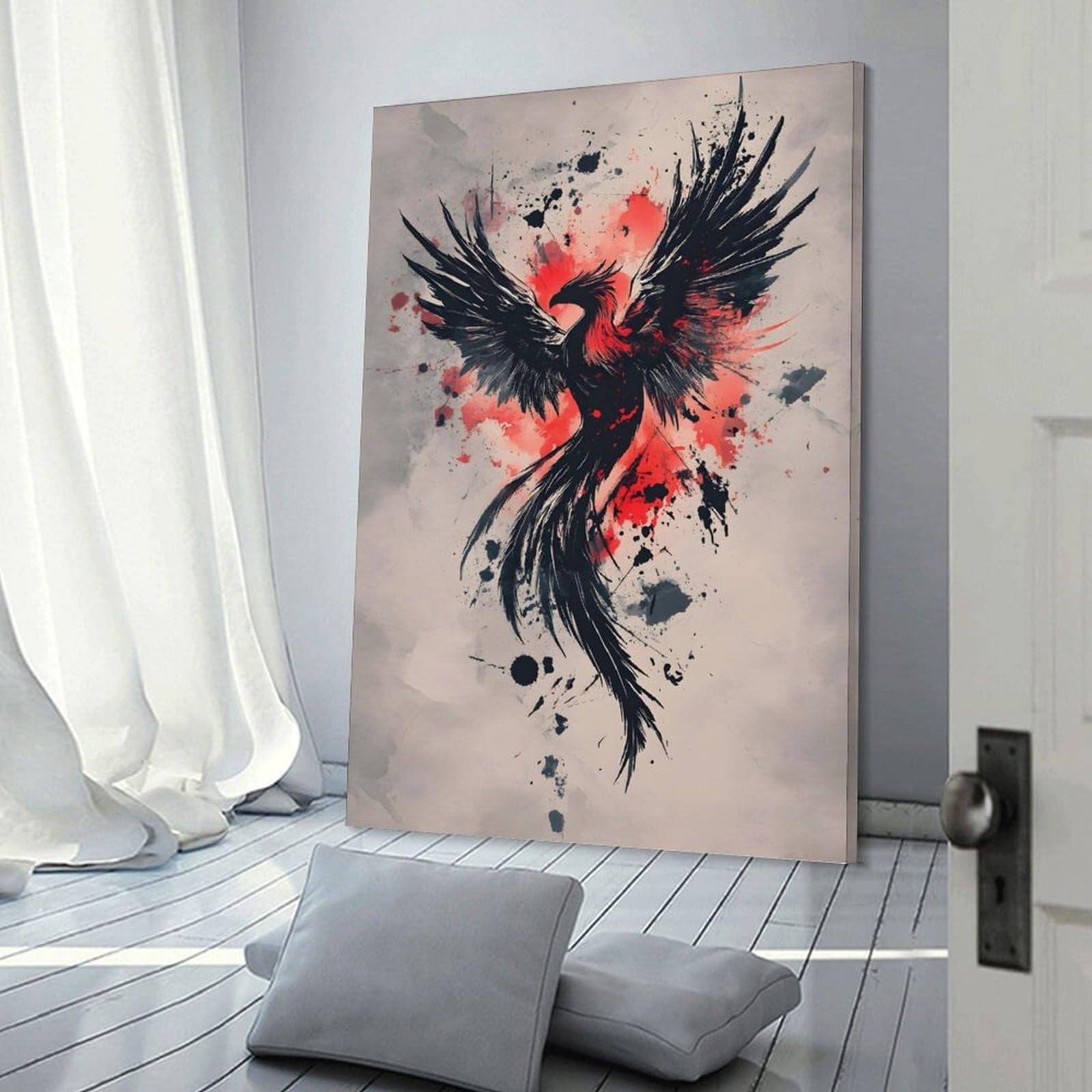 Phoenix Splatter Tattoos