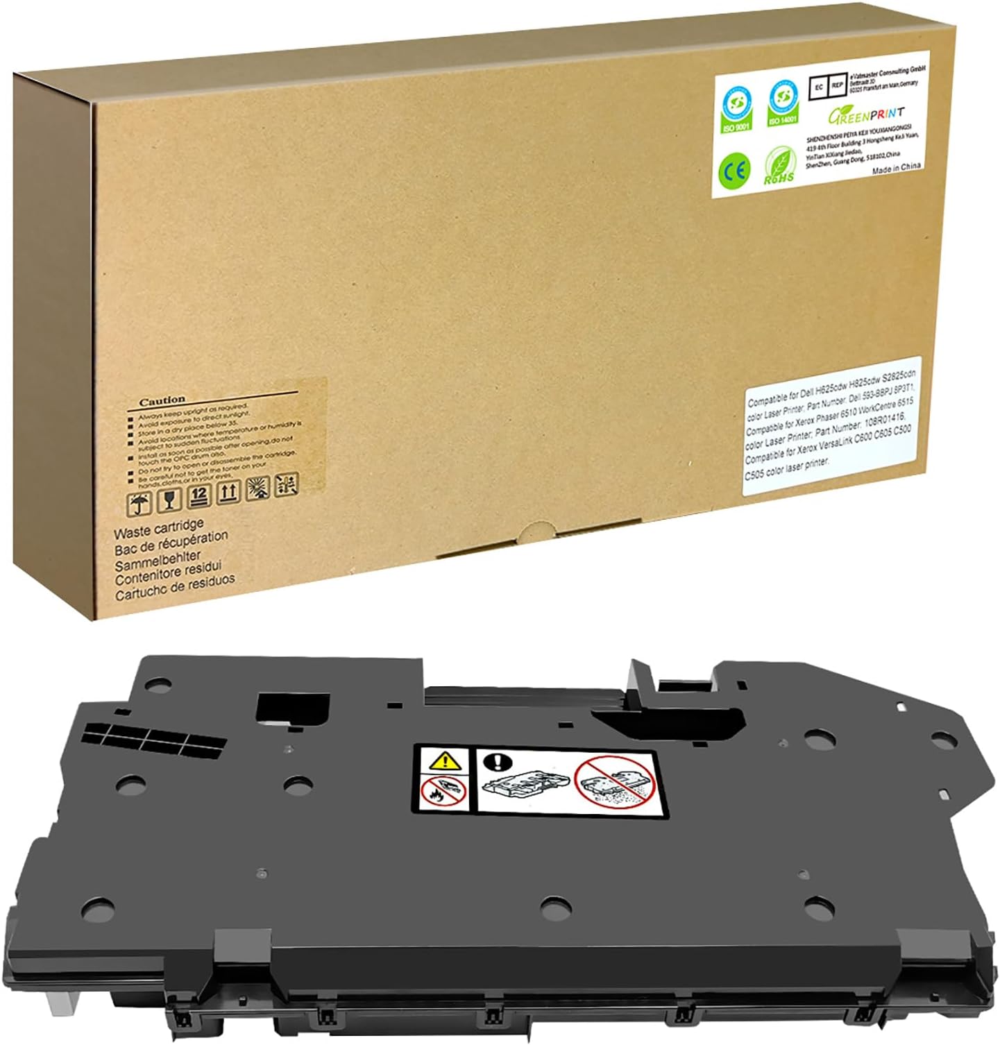 Amazon.com: C400 C405 Waste Toner Cartridge 108R01124 for Xerox ...