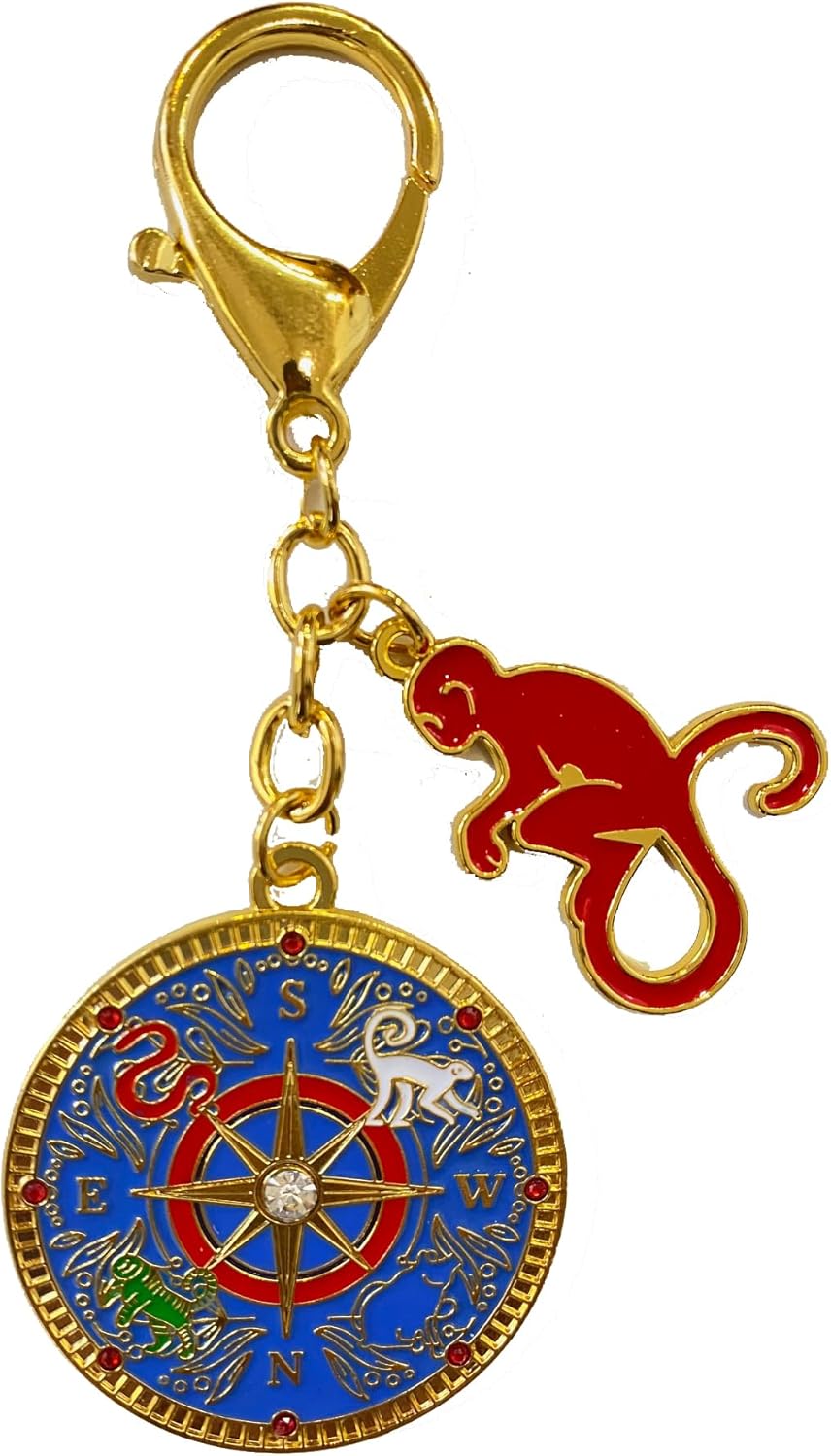 Amazon.com: feng shui 2025 the 4 Element Cross with Monkey Amulet ...