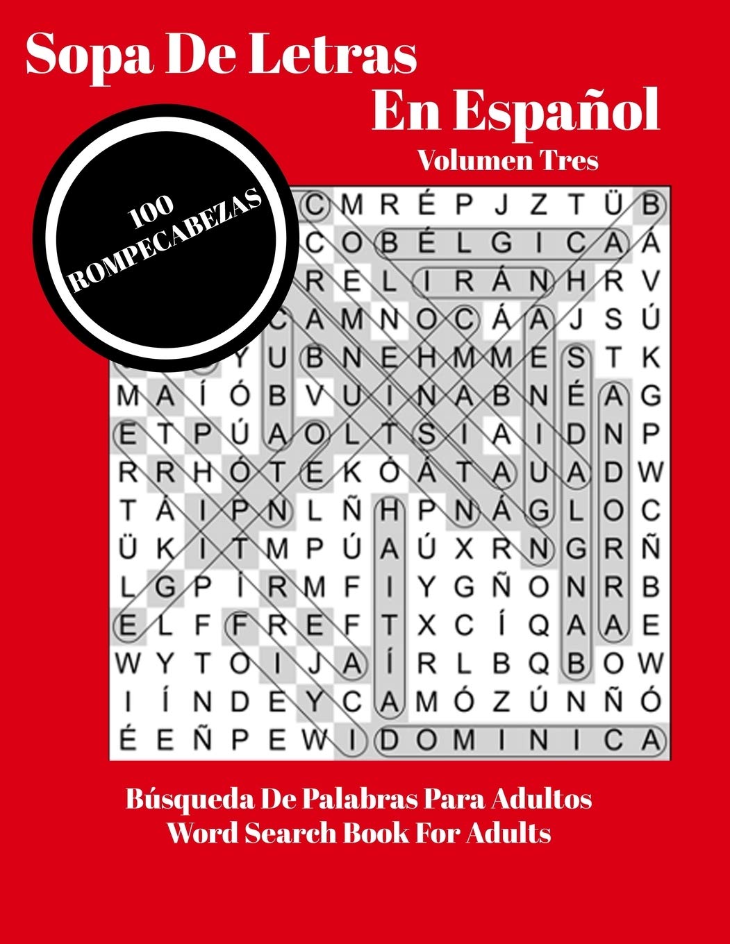 Buy Sopa De Letras En Español Volumen Tres: Libro de rompecabezas de ...