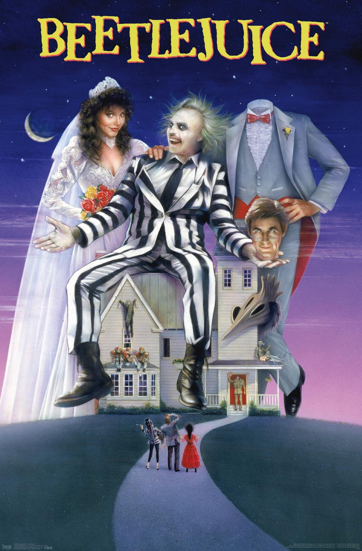 5 Best Beetlejuice Movie Poster | Your Wall Needs This Ghost