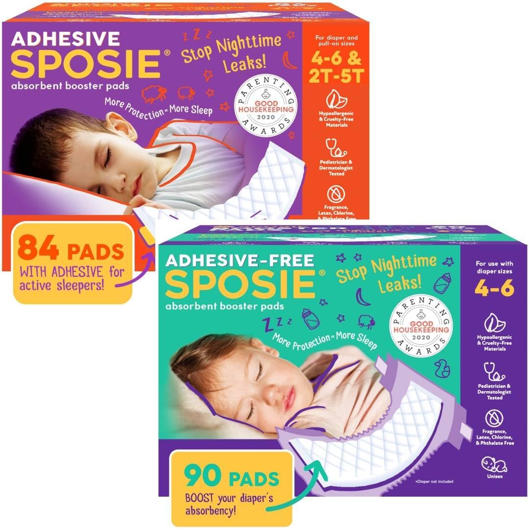 Amazon.com : Sposie Diaper Booster Pads - Overnight Diaper Pads Inserts ...