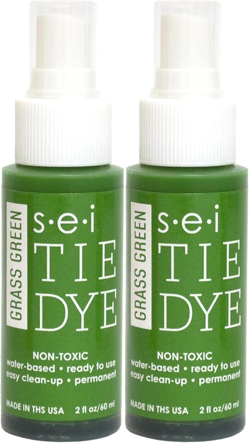 Amazon.com: S.E.I. Grass Green Tie Dye Spray Bottle: 2oz. Non Toxic ...