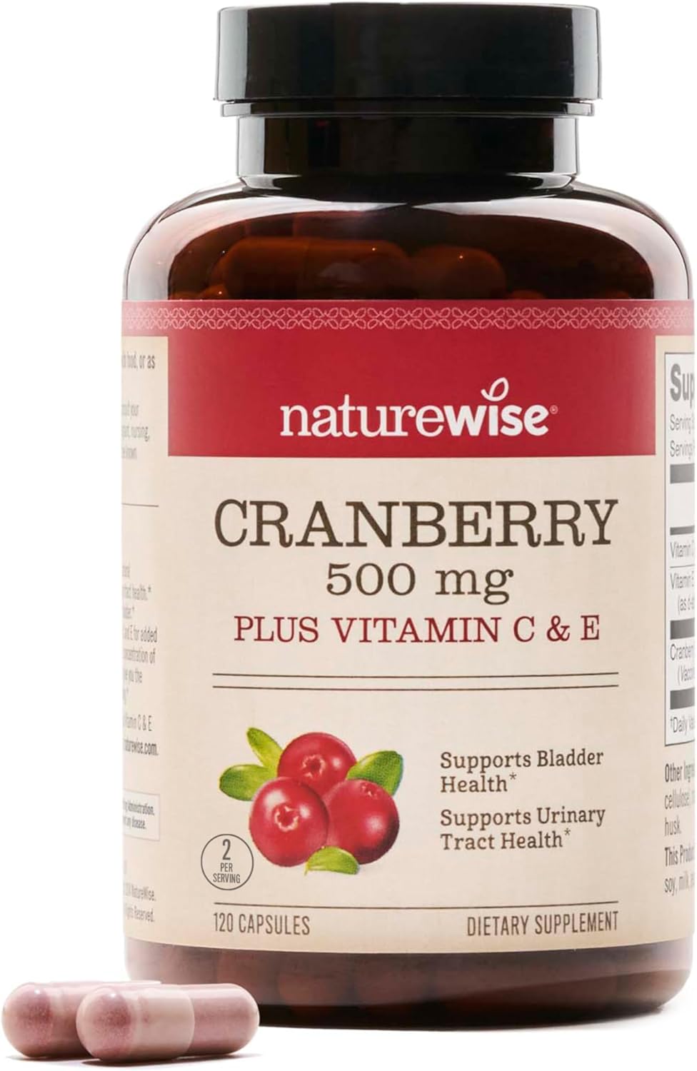Amazon.com: NatureWise Cranberry Pills for Women - Extract Equal to 12 ...