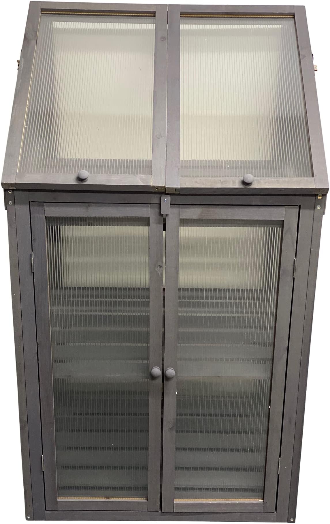 Grey Garden Wooden Timber GroZone Max Growhouse Mini Greenhouse ...