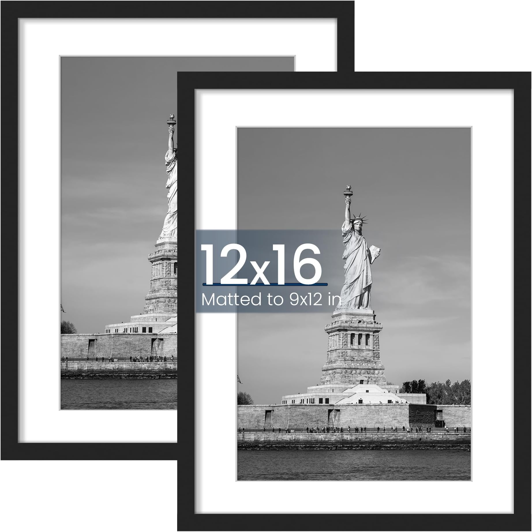 Amazon.com - upsimples 2 Pack 12x16 Picture Frame Bundle with 5 Pack ...