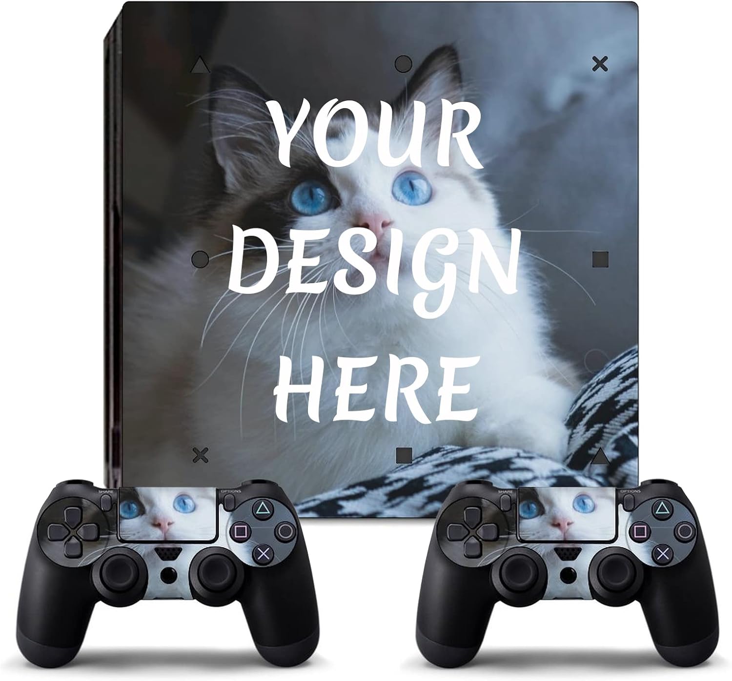Amazon.com: Custom PS5 Controller Skin with Photo Pictures Personalized ...