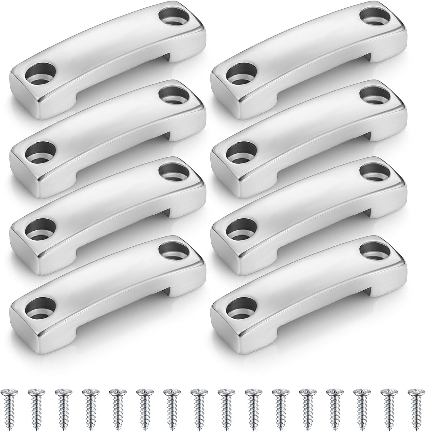 Amazon.com: Tandefio 4 Pcs 25 MM, 1 Inch SS 316 Bimini Boat Top Pad Eye ...