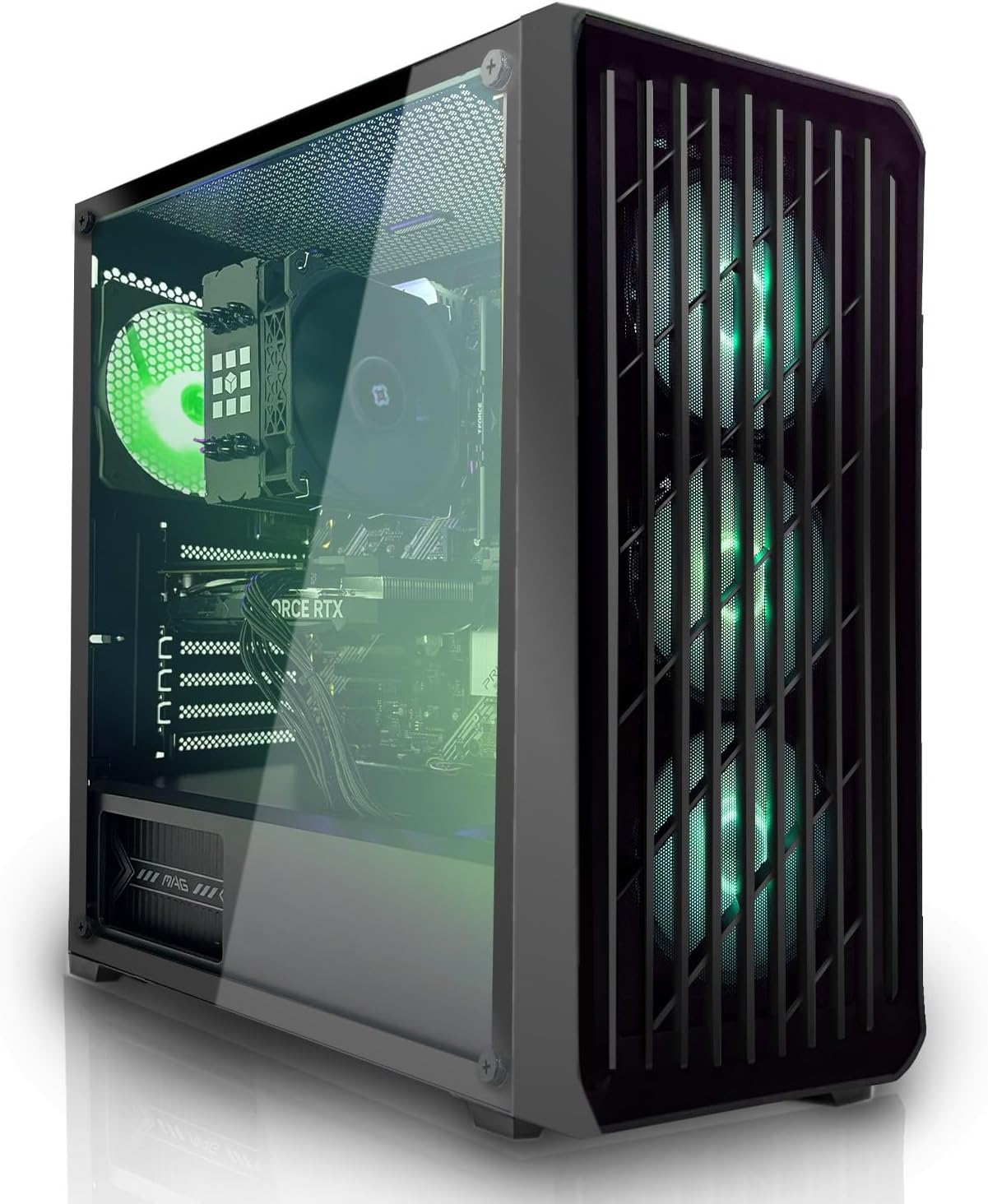 SYSTEMTREFF Basic Gaming PC weiß AMD Ryzen 5 5600 6x4.4GHz | Nvidia RTX ...