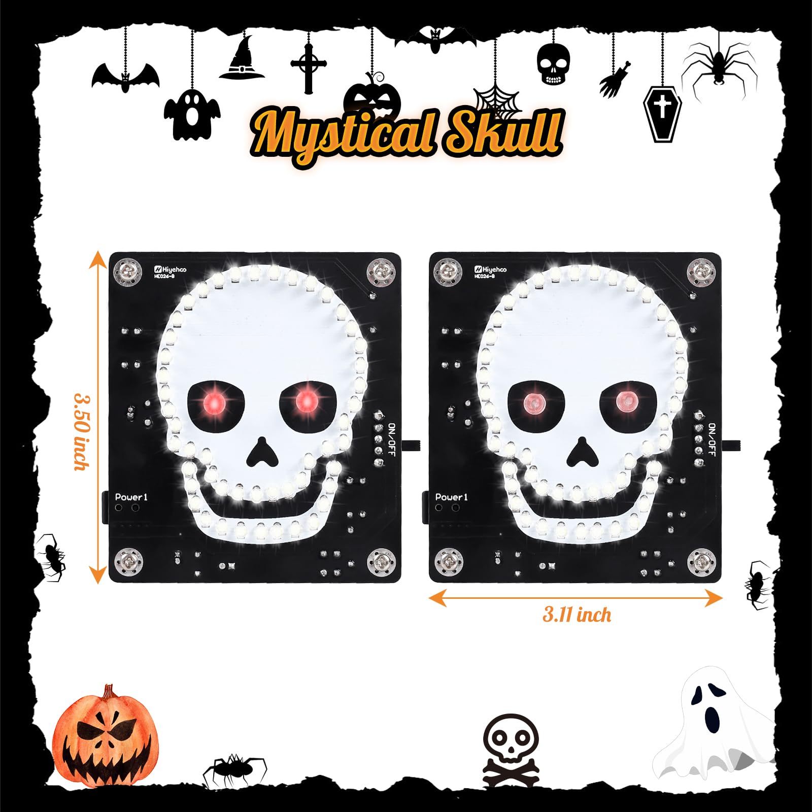 Snapklik.com : Skull Ghost Soldering Porjetc Kit, PEMENOL DIY Soldering ...