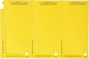 Amazon.com: Macray 188 Yellow Arrow Lock Tag 3*6 inches : Industrial ...