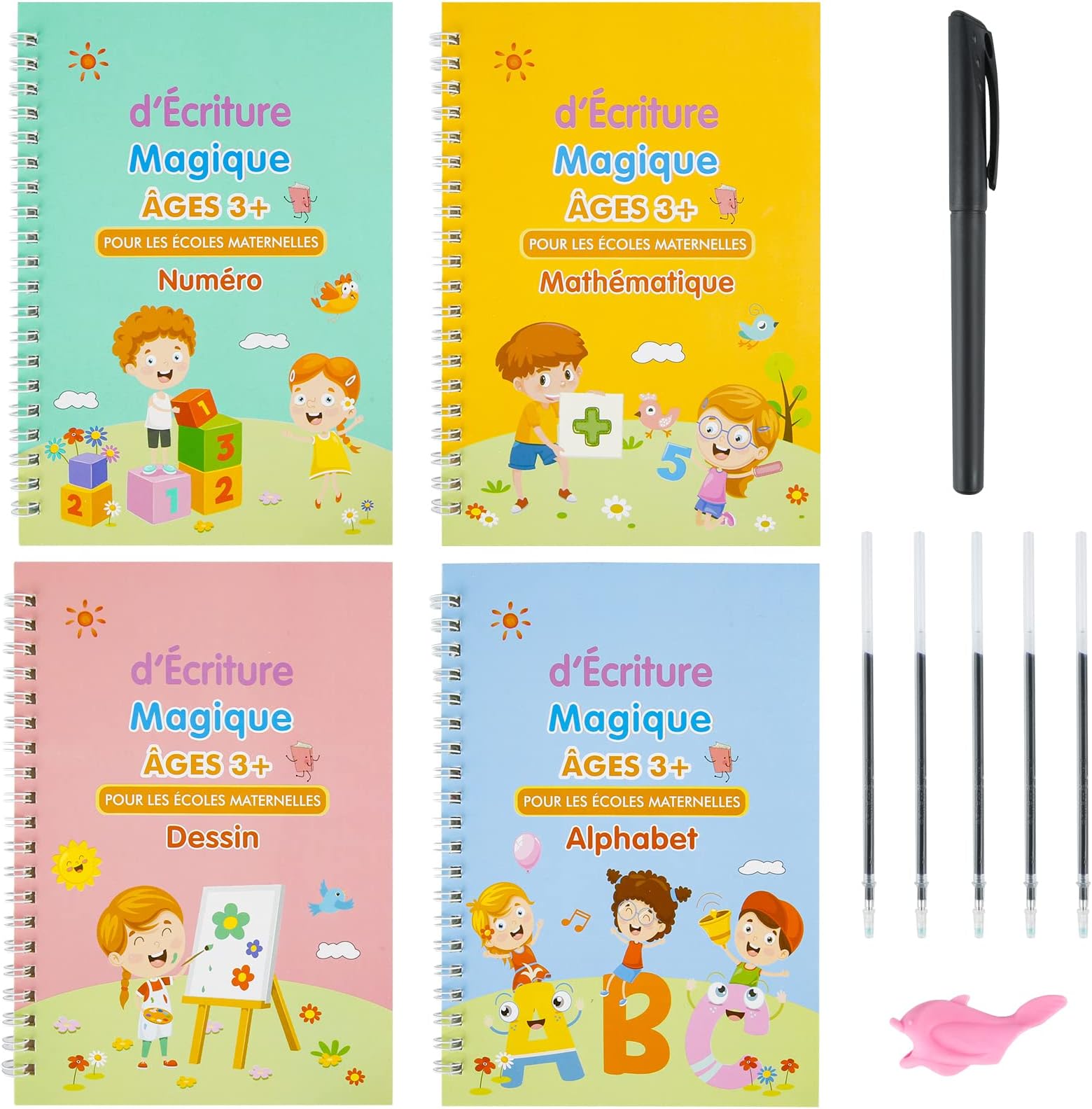 Comius Sharp 4 Cahier Ecriture Francais Set, Ecriture Calligraphique en ...