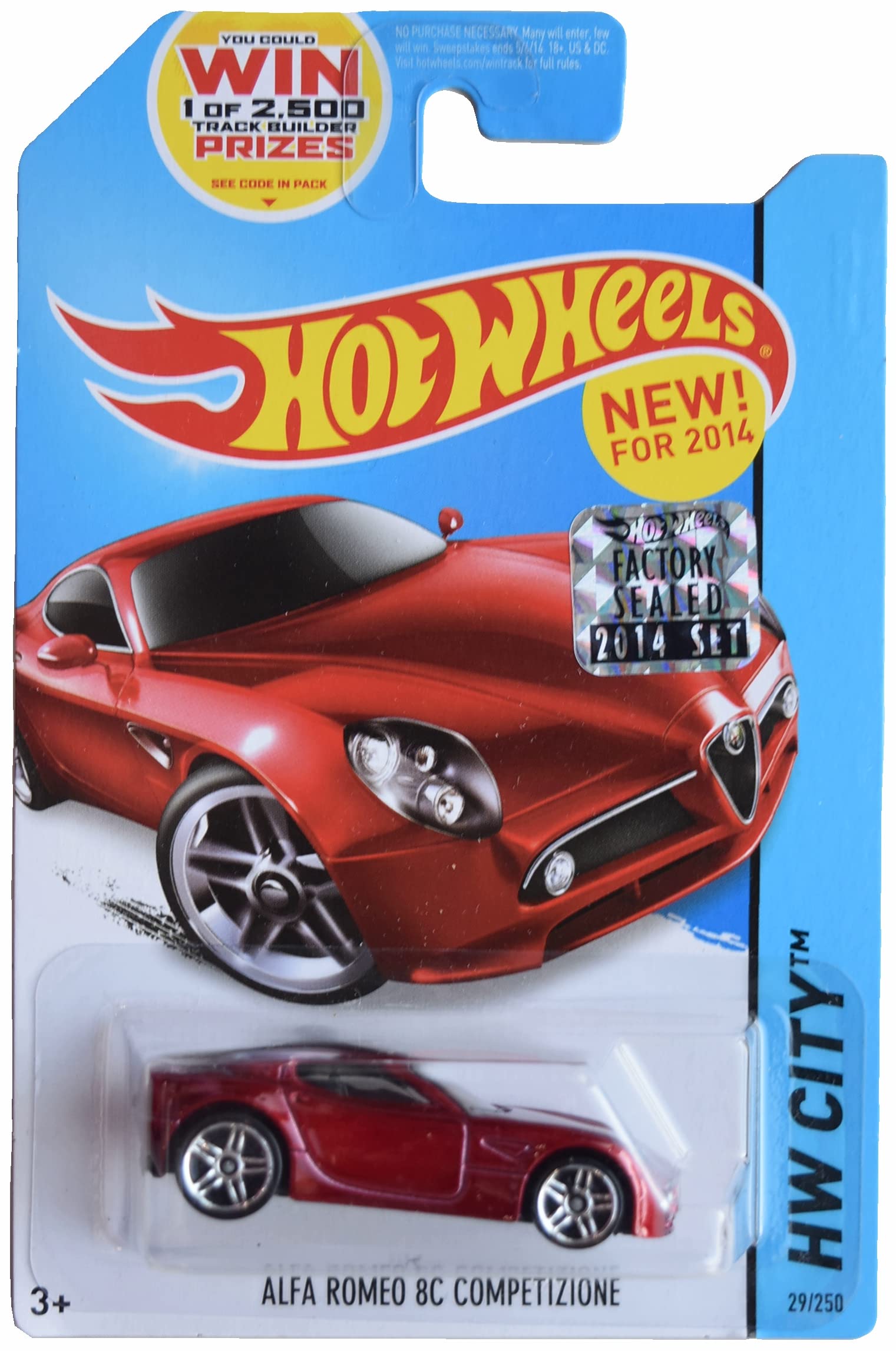 Amazon.com: Hot Wheels Alfa Romeo 8C Competizione, City 29/250 [red ...