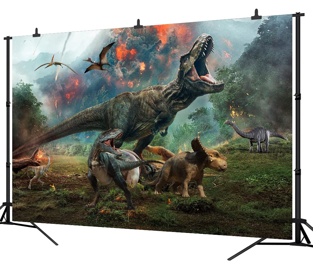 Dinosaur Jurassic World Jungle Jurassic Park Boy Kids Photo Backdrop ...