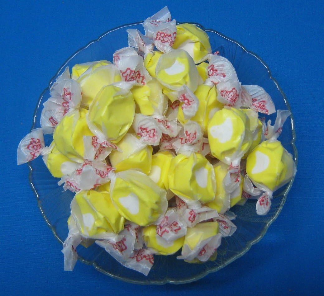 Amazon.com : Grape Purple Gourmet Salt Water Taffy 1 Pound Bag : Taffy ...