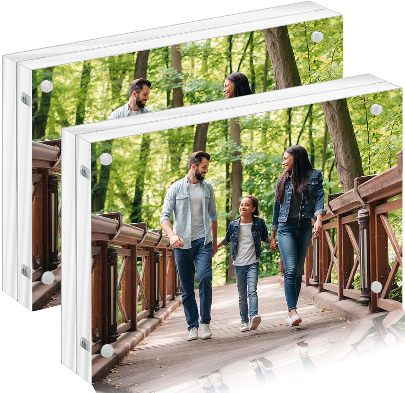 Amazon.com - Toolsure 8.5 x 11 Acrylic Magnetic Picture Frames 8.5 x 11 ...