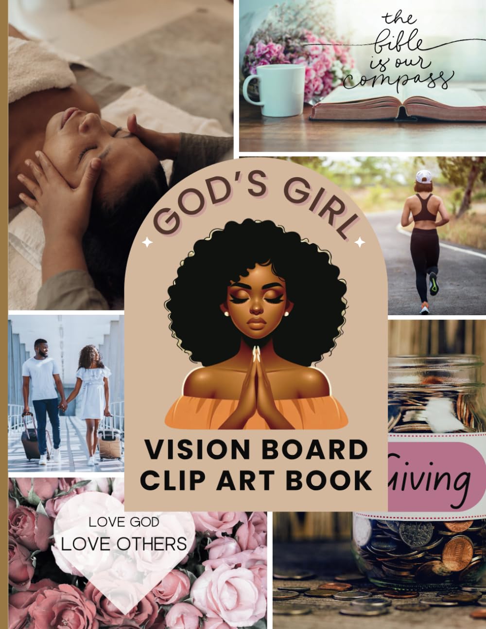 God's Girl Vision Board Clip Art Book: 300+ Inspiring Images ...