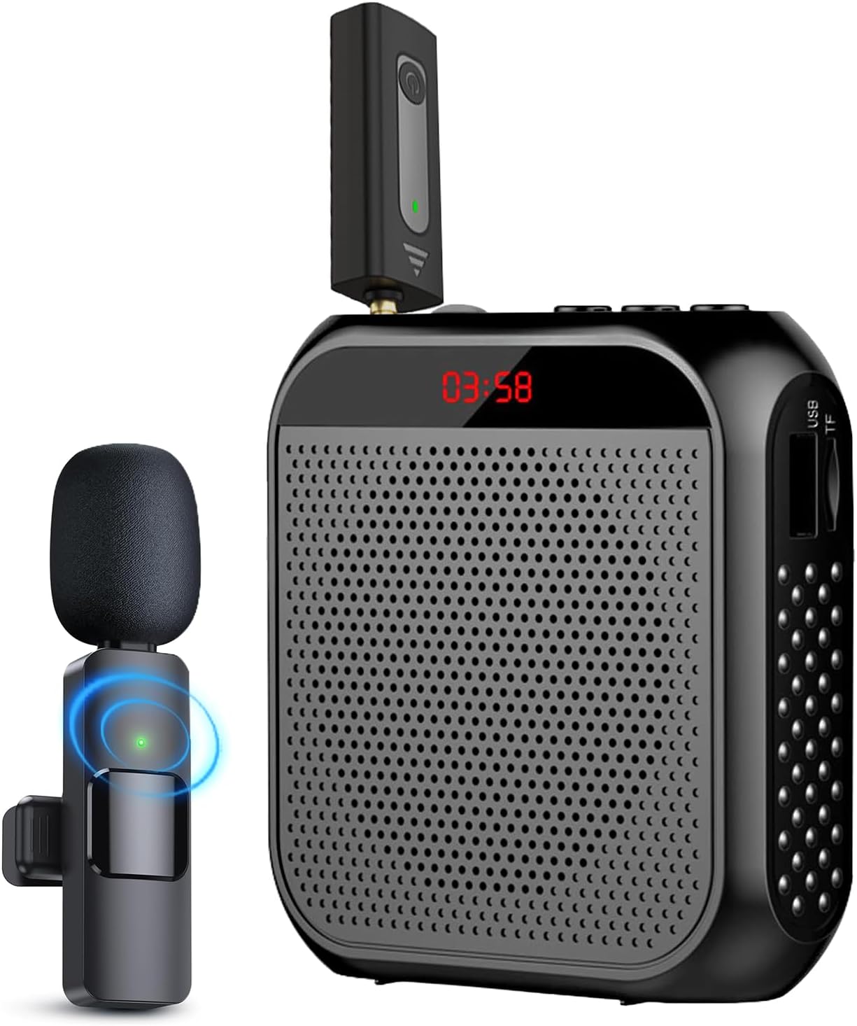 Amazon.com: Jkoailiwi Personal Voice Amplifier for Teachers, Mini Voice ...