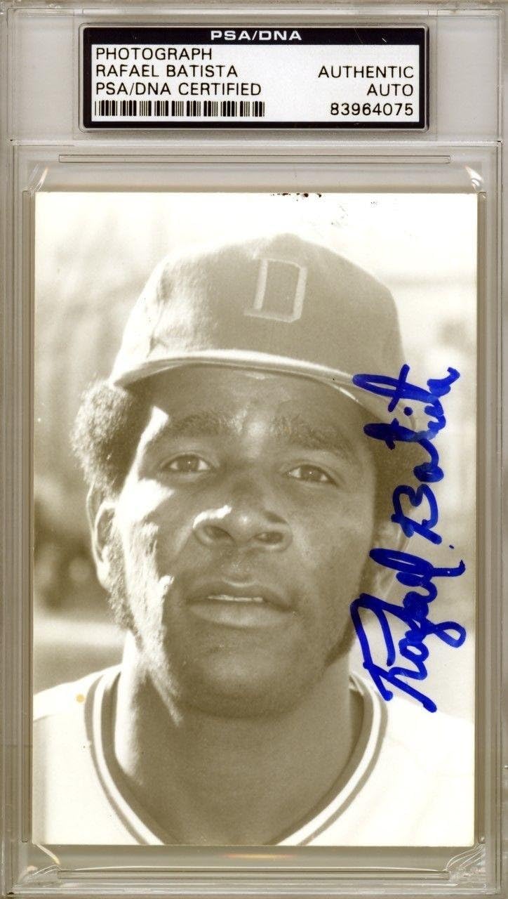 Rafael Batista Authentic Autographed Signed 3.5x 5 Photo Houston Astros ...