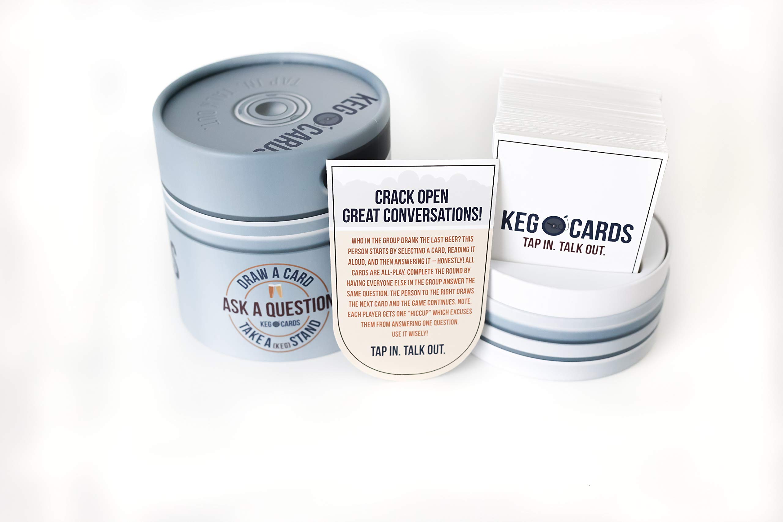Buy Keg O’ Cards - Clean Conversation Starter Card Game and Icebreaker ...