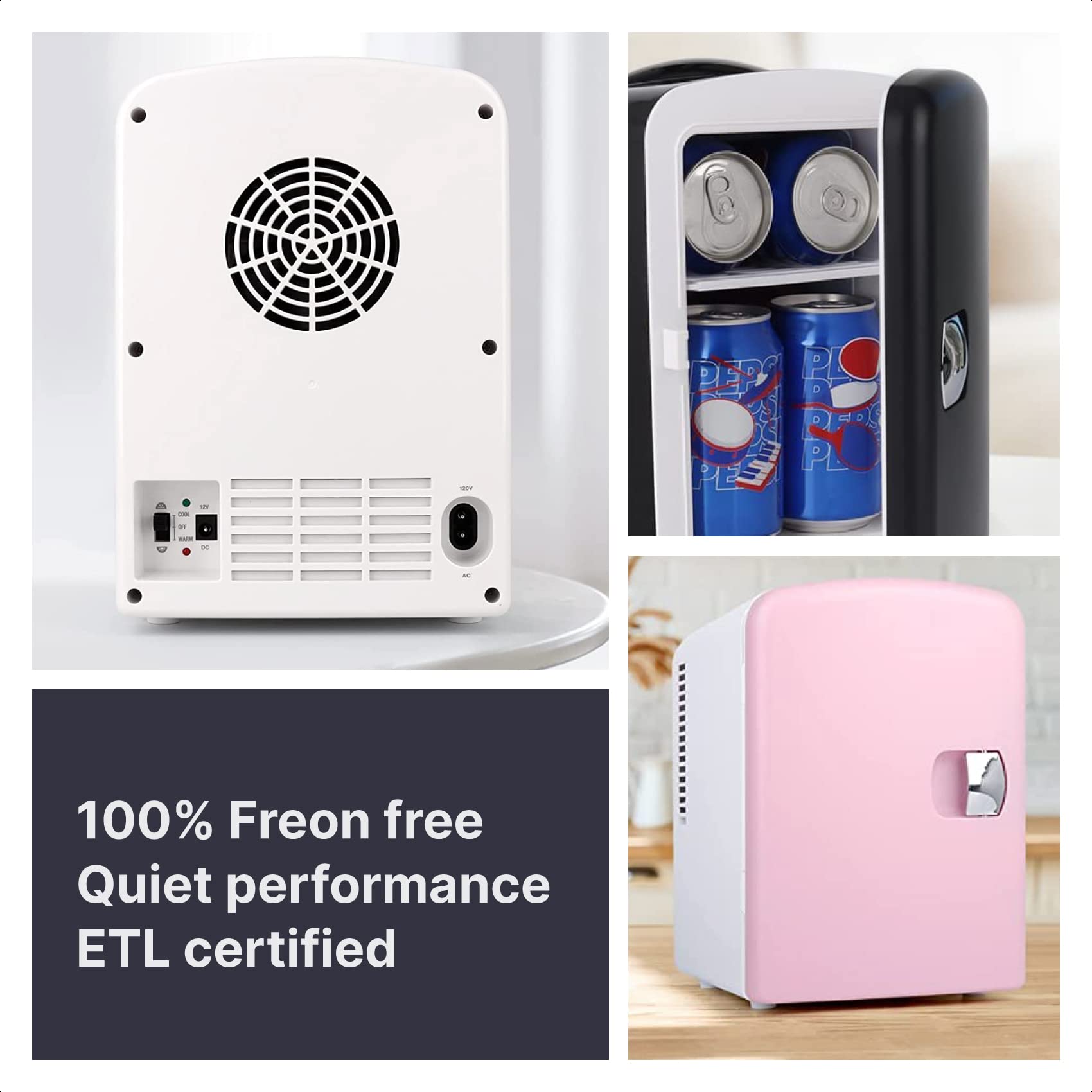 Snapklik.com : Living Enrichment Mini Fridge Chilling 4L Capacity