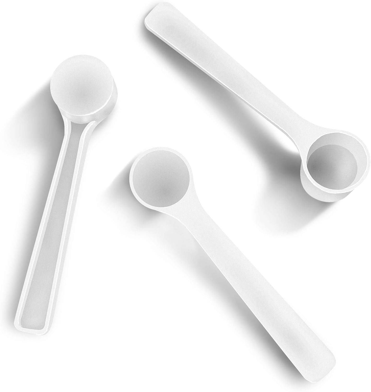 EXTEND LAB 500 Mg Pack of 10 White Measuring Smidgen Micro Scoop 1 Ml ...