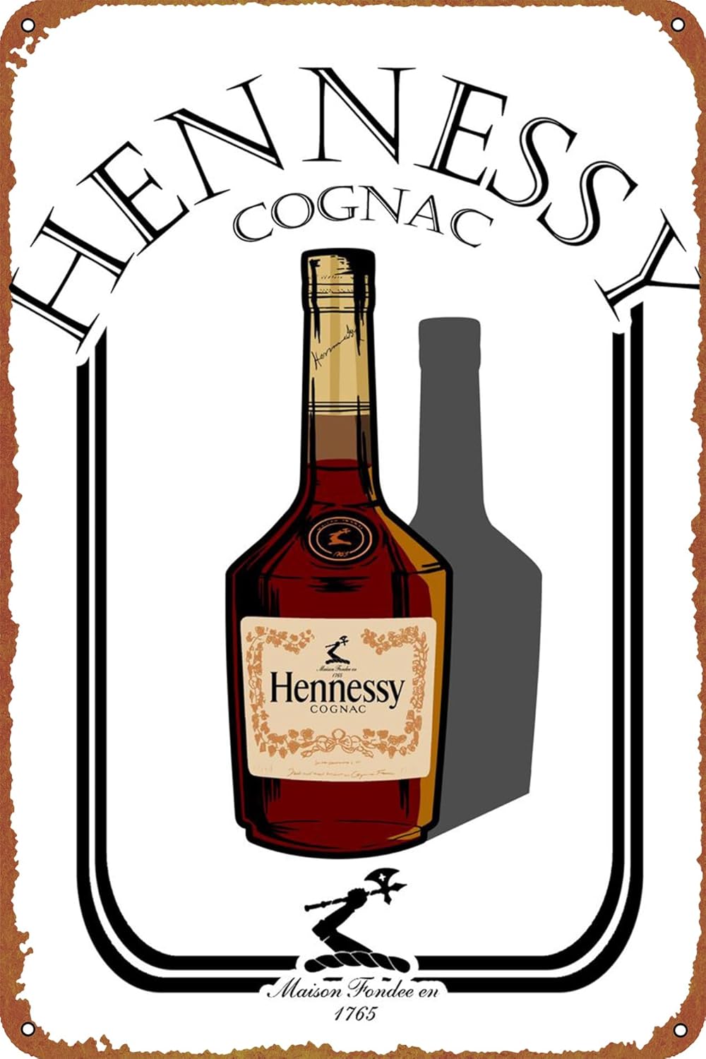 Amazon.com: Hennessy part 3 Poster Metal Sign Tin Metal Retro Wall ...