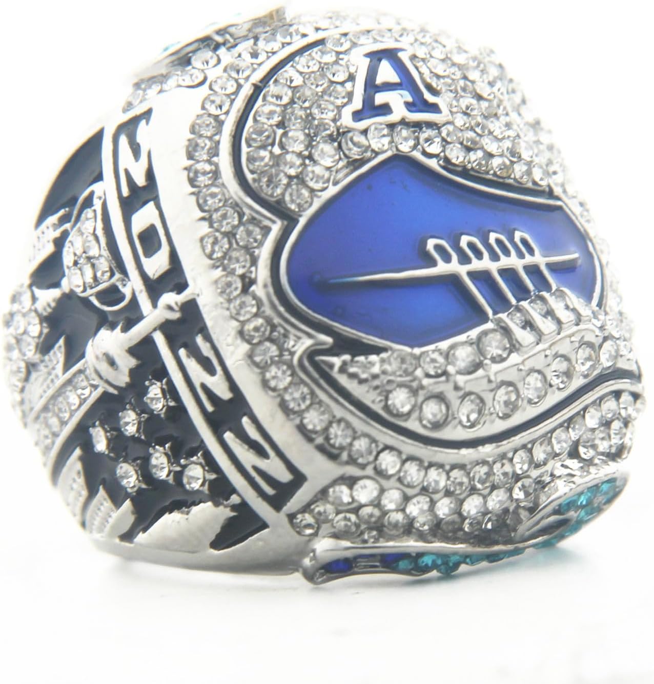 MUAMBA Toronto 2022 Argonauts Grey Cup Championship Ring with wooden ...