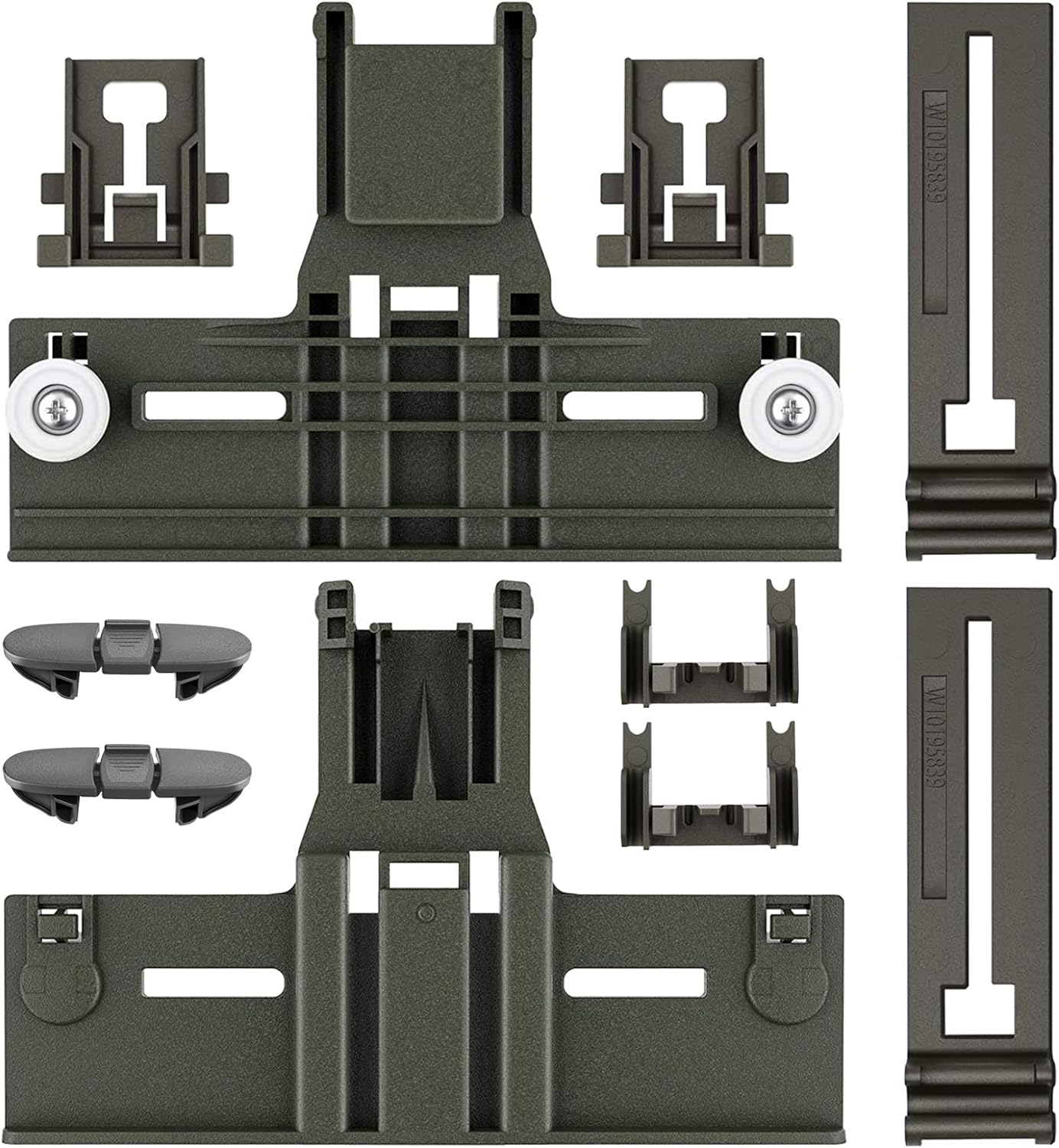 Amazon.com: Upgraded W10350375 W10712395 Dishwasher Baskets Top Rack ...