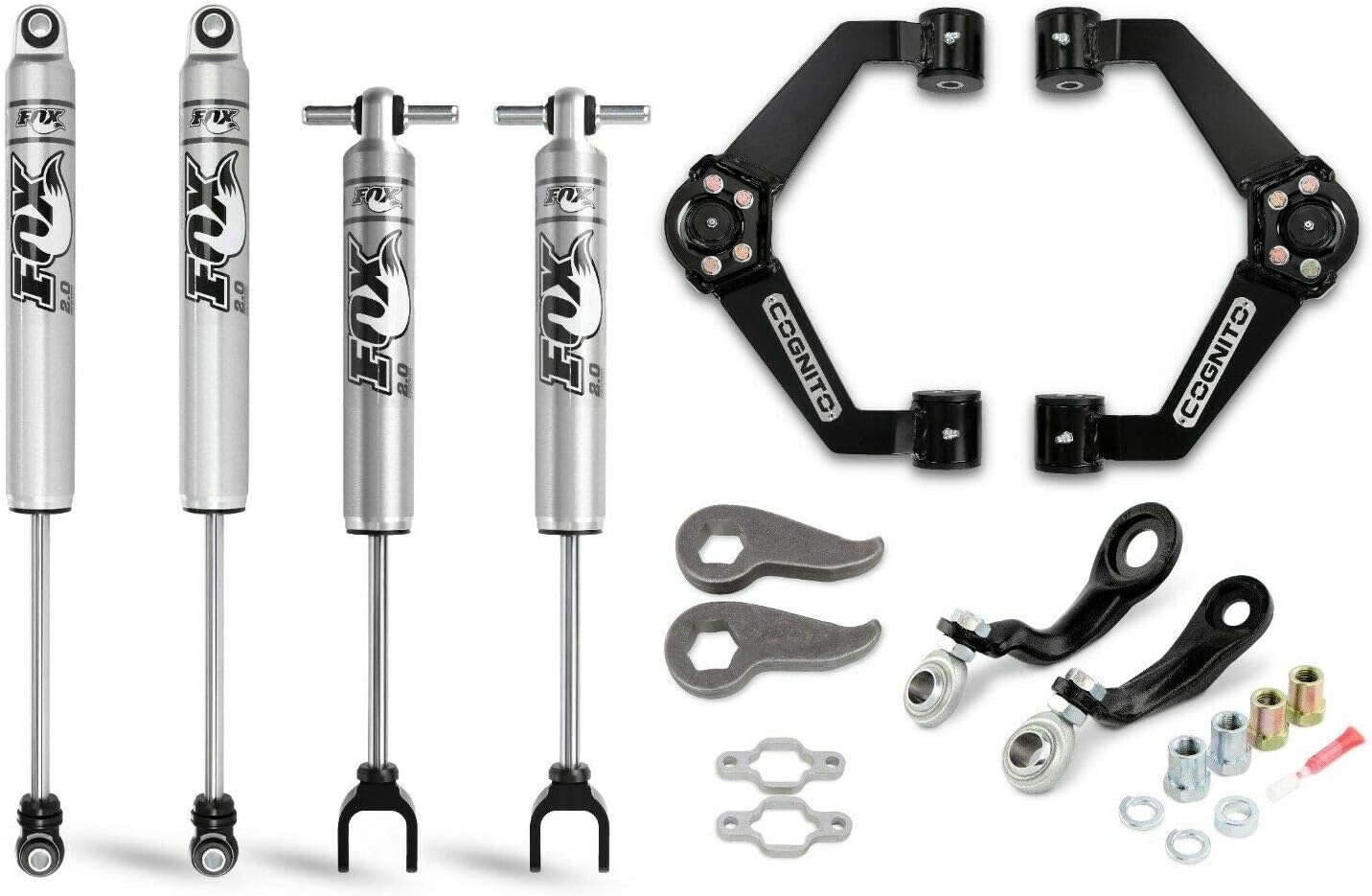 Amazon.com: Cognito Motorsports Leveling Kit - Control Arms/Torsion ...