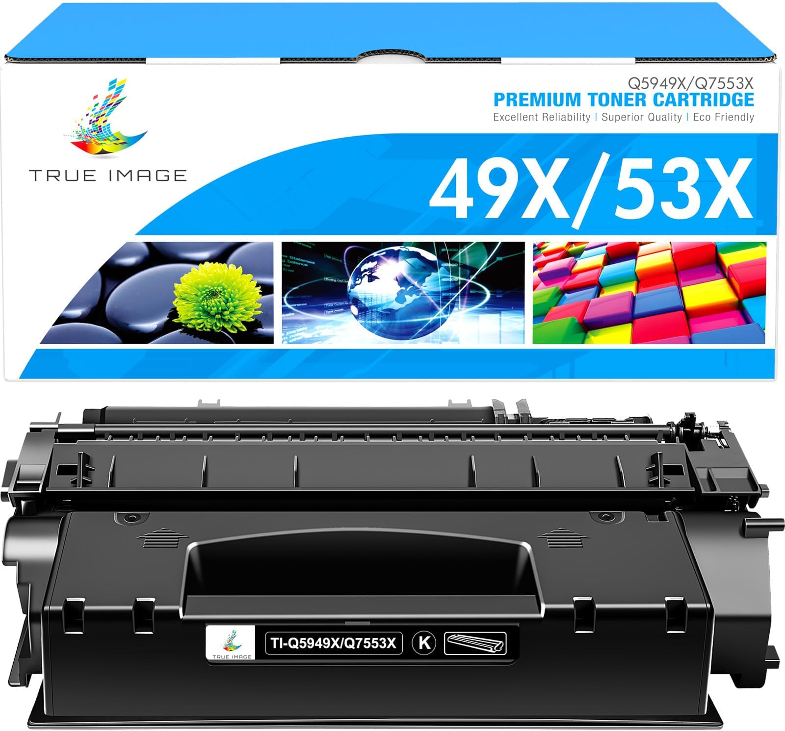 Amazon.com: V4INK High Yield Compatible 49X 53X Toner Cartridge ...