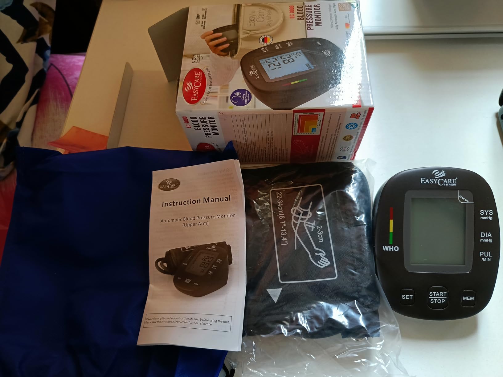 EASYCARE Blood Pressure Monitor - Accurate and Reliable Measurement for ...