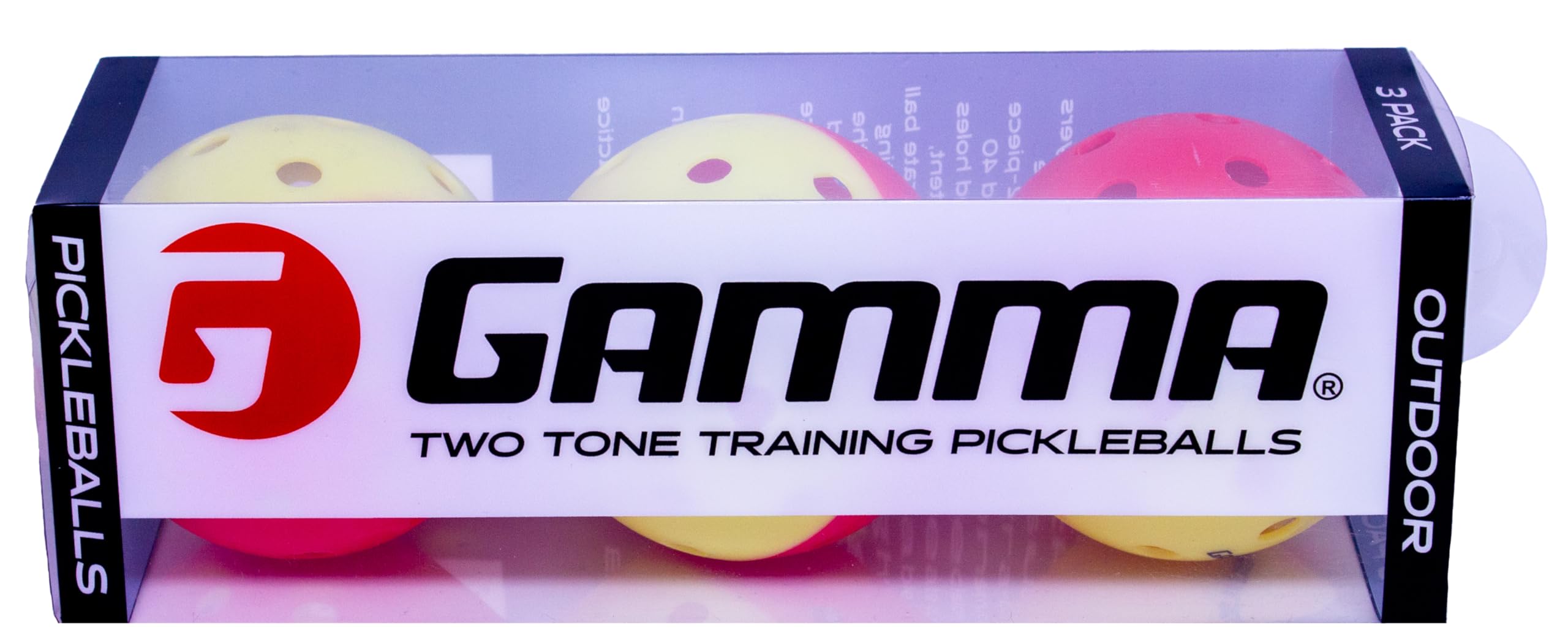 Snapklik.com : Gamma Two Tone Training Pickleball Balls, High ...