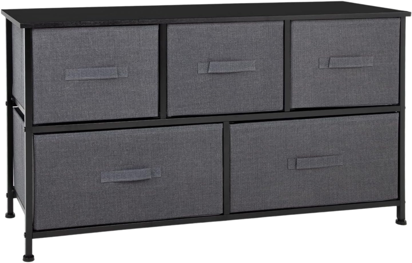 Kingshouse | Cómoda Cajonera con 5 Cajones – Tela Polipropileno ...