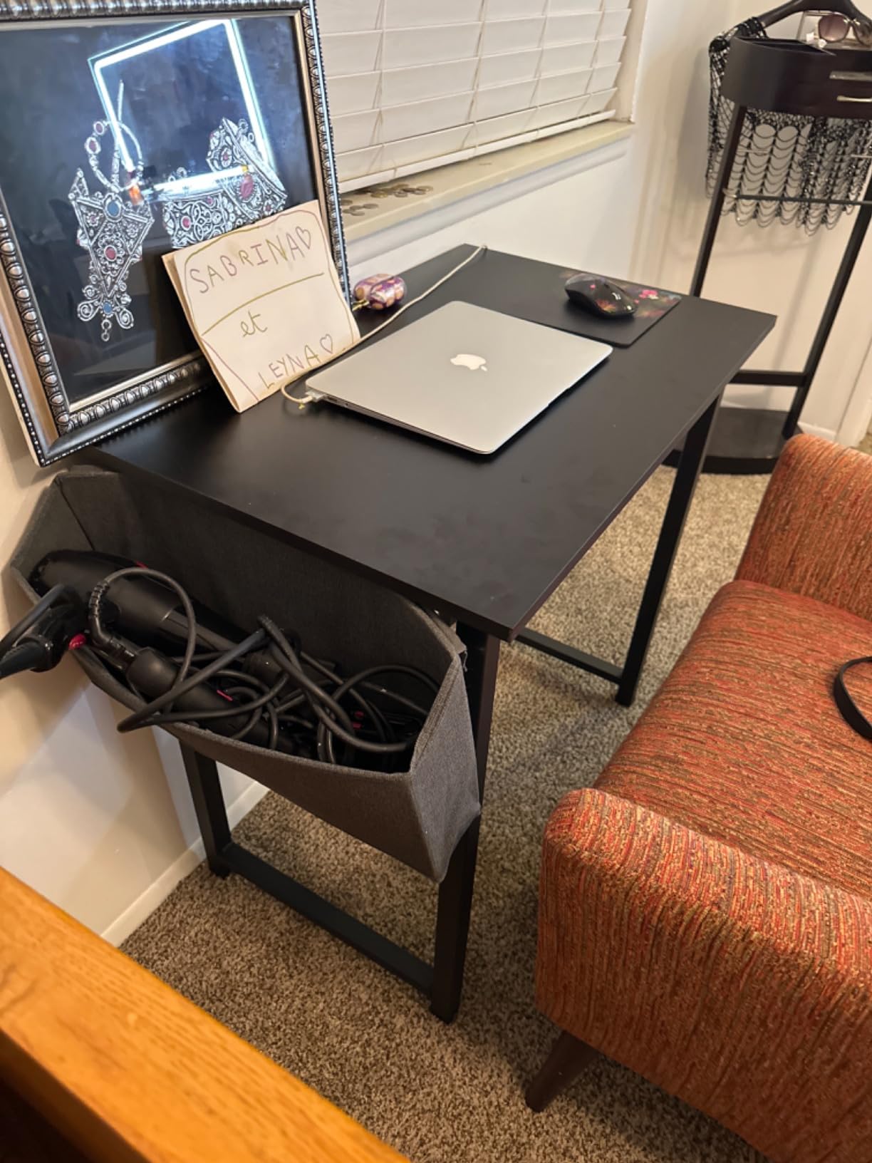 $8/mo - Finance Small Computer Desk Small Office Desk 31 Inch Writing ...