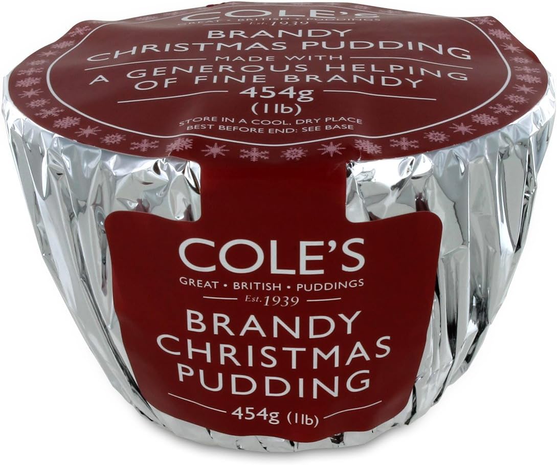 Amazon.com: Coles Traditional Foods Brandy Christmas Pudding, 454 GR ...