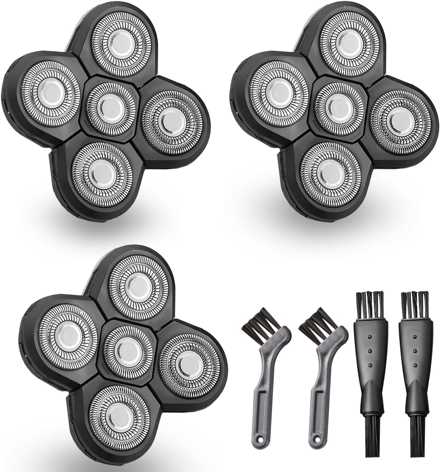 Amazon.com: Carreuty 3Pcs 5 Head Shaver Replacement Blades for Freebird ...