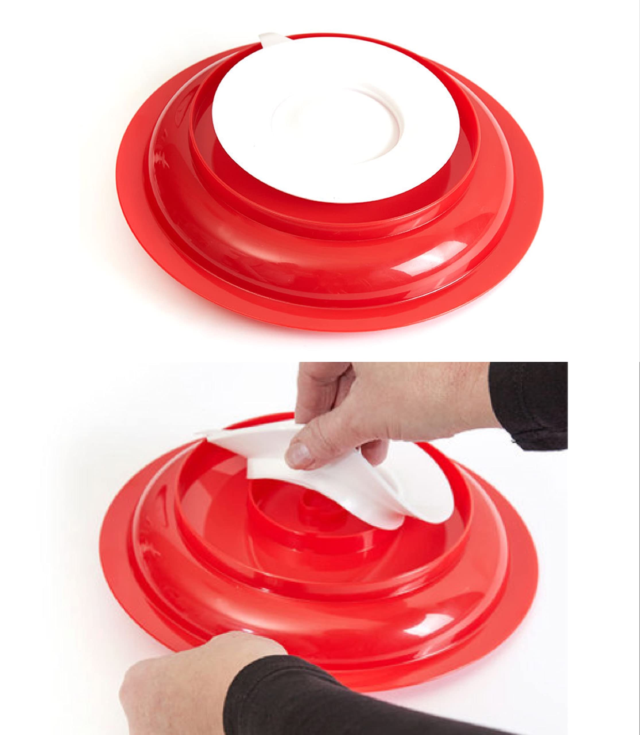 Snapklik.com : Pekokavo Spill Proof Scoop Plate