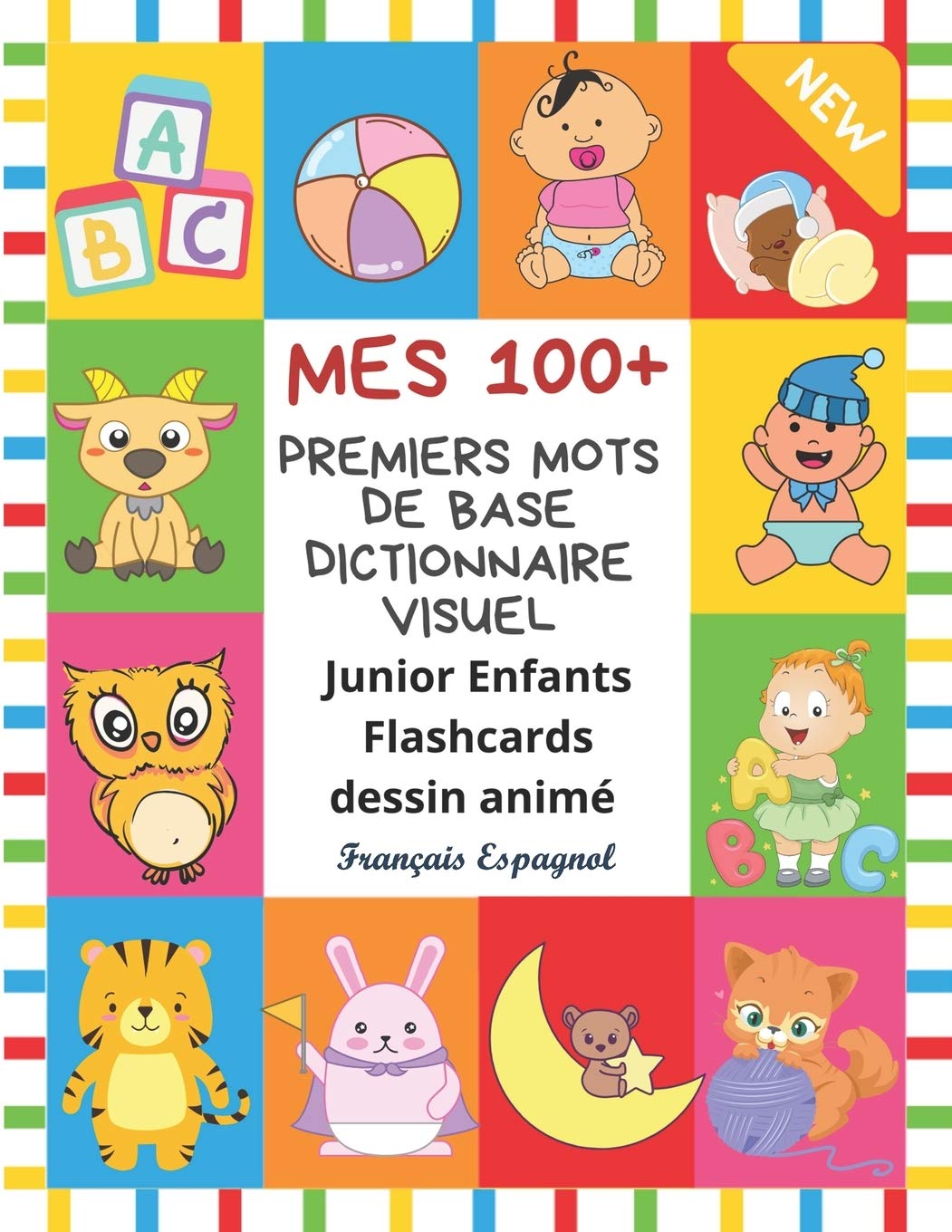 Buy Mes 100+ Premiers Mots de Base Dictionnaire Visuel Junior Enfants ...