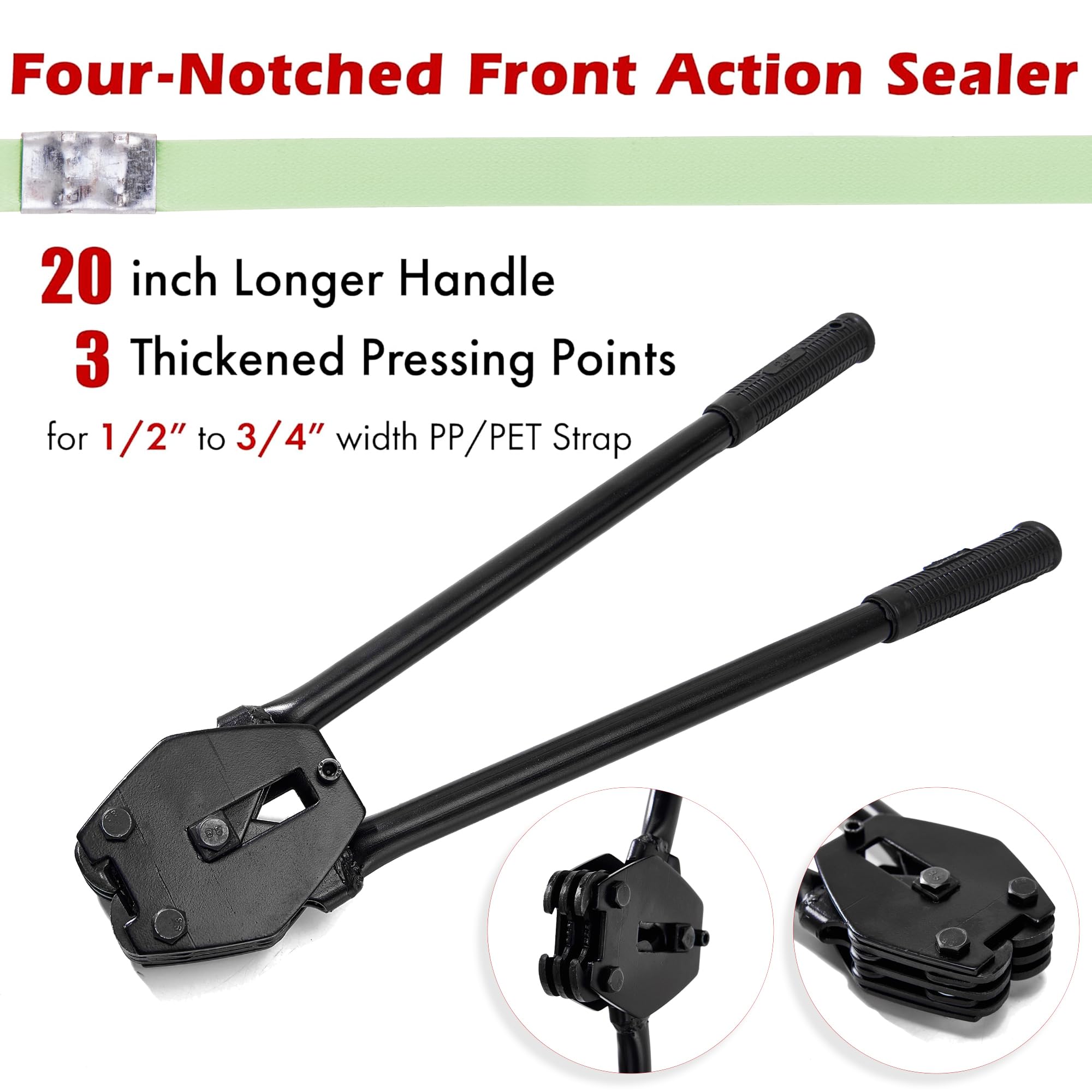 Snapklik.com : Heavy Duty Pallet Packaging Banding Strapping Kit ...