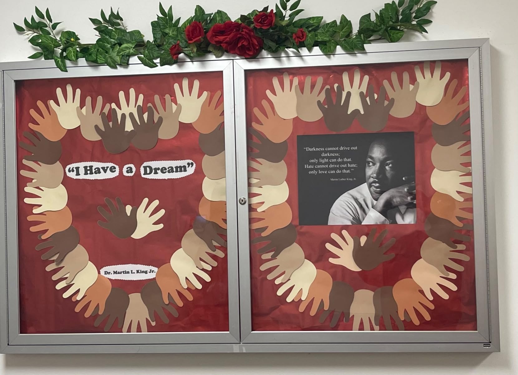 Amazon.com: Martin Luther King Jr. Darkness Quote Wall Art Print ...