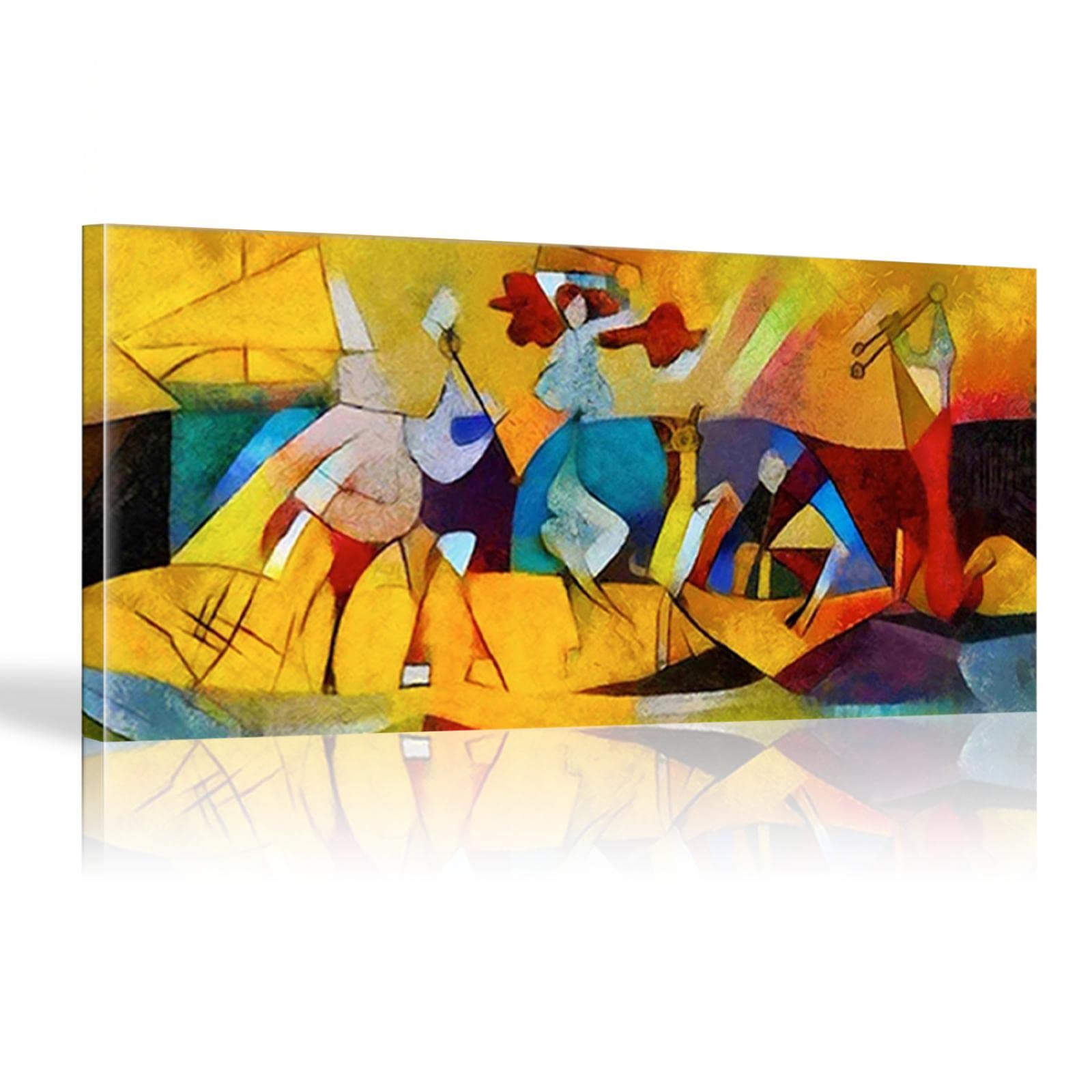 Famous Abstract Paintings Picasso Abstract Woman Face Painting In The