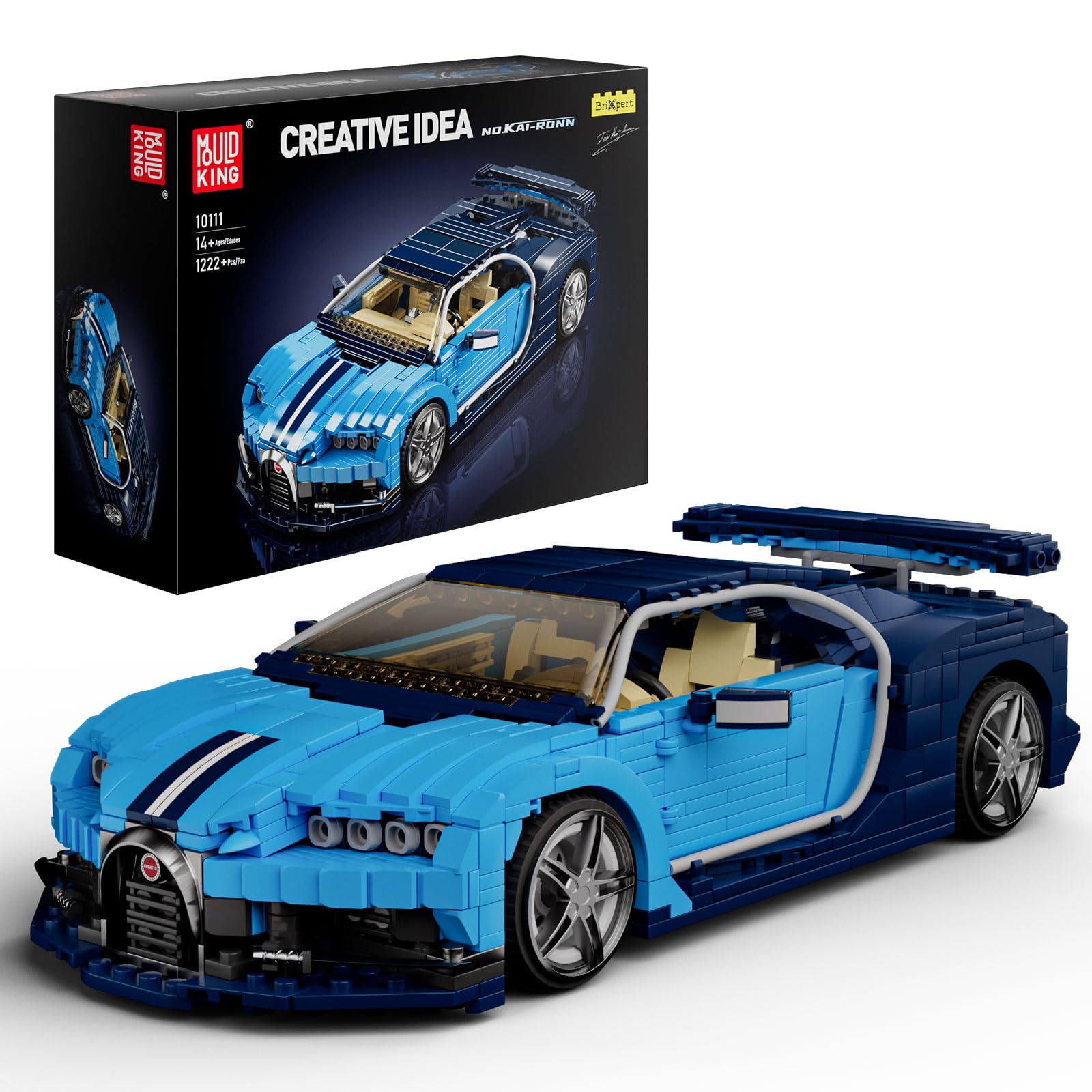 Amazon.com: Mould King Car Building Sets, 1:12 Scale Sports Car Model ...