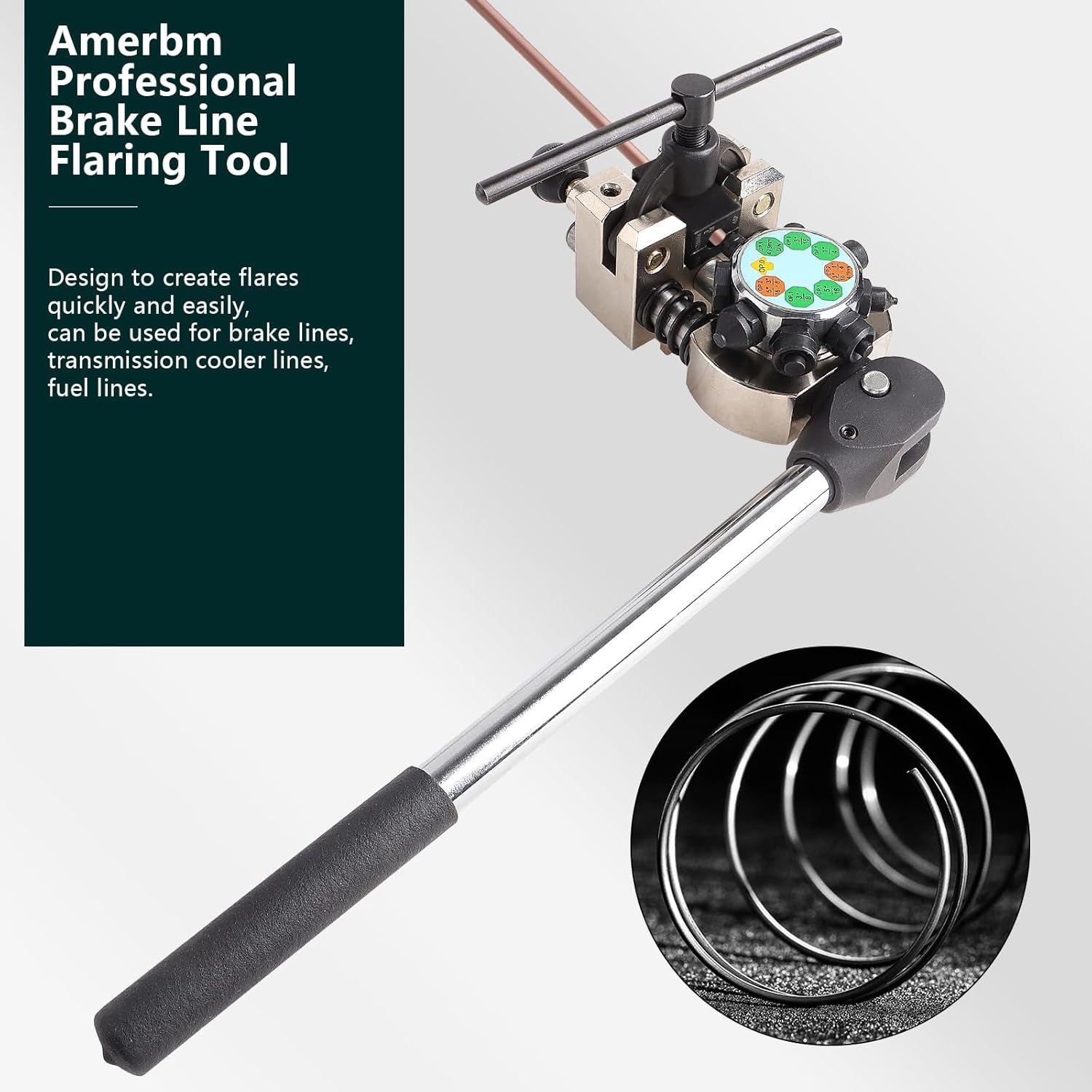 Professional Brake Line Flaring Tool, 45 Degree Set, Single Double and ...